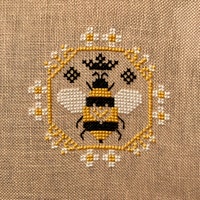 Quirky Quaker Queen Bee PDF Pattern Garden Delights Darling & Whimsy ...