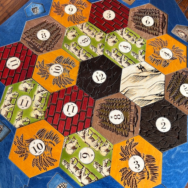 Wood Game Board | Classic | 3-4 or 3-6 Player, Laser Cut, Personalized ...