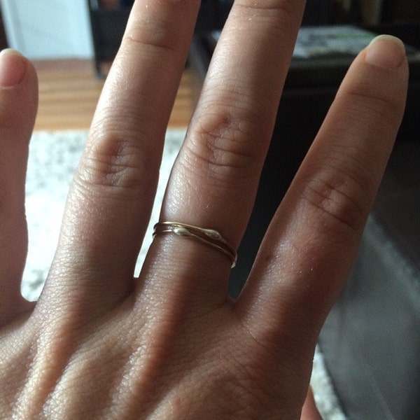 Unique Brass Stacking Ring(s), Bimetal Ring, Hippie Ring, Boho Rings ...