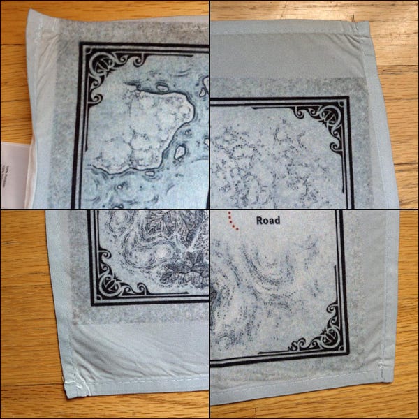 Map of Faerun Indoor Wall Tapestry | Colored Dungeons and Dragons Dnd ...