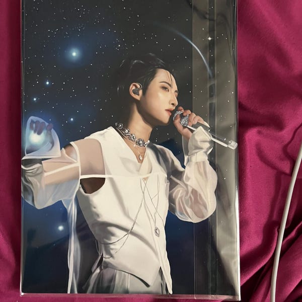 Ateez San & Byeol Bookmark - Ateez Fanart Kpop Digital Art - Etsy