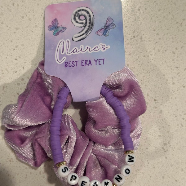 Birthday Era Scrunchie Friendship Bracelet Party Favors - Birthday ...