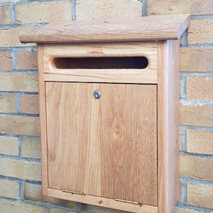Large Oak Letter Box. - Etsy UK
