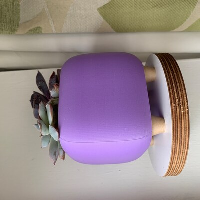 Pastel Coloured, Rounded Cube Pot, Planter, Pot With Feet, Coloured Pot ...