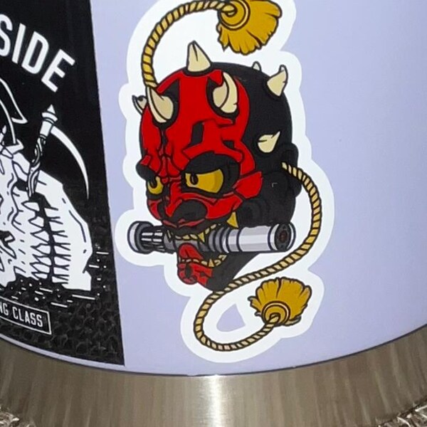 Star Wars Return of the Jedi Oola Pin-up Sticker - Etsy