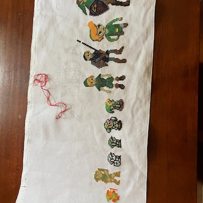 Link Evolution Cross Stitch Pattern Zelda - Etsy