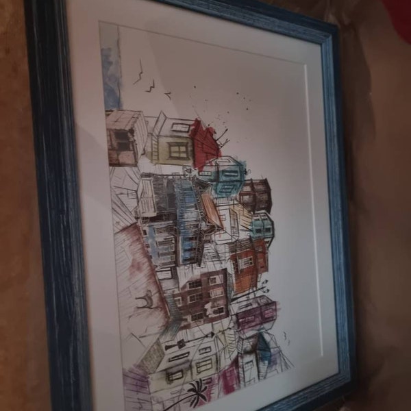 SKIING ART SET of 3 Prints 1 of Them for Free! Special Offer Mountain ...