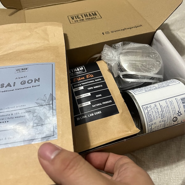 Handmade Ceramic Vietnamese Coffee Filter (phin) + Espresso Cup | Brown ...