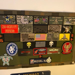 2-pack US American Flag Patches, 3x2 Inches, Embroidered Velcro Patch ...