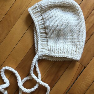 Big City Bonnet Knitting Pattern Adult Bonnet Beginner Friendly ...