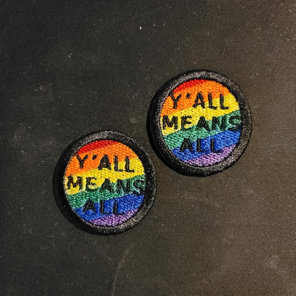 PRIDE Patch Minis - Embroidered LGBTQIA+ Mini Patches - Gay,lesbian ...