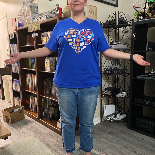 Book Lover Shirt, Book Lover T-shirt, Gift for Librarian, Library Shirt ...