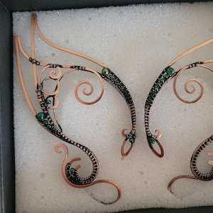 Pair of Ear Cuffs Hummingbird Ear Cuffs Elf Earrings Ear - Etsy