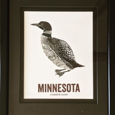 Minnesota State Bird, Nature Art, Outdoor Art, Vintage Map Art, Art ...
