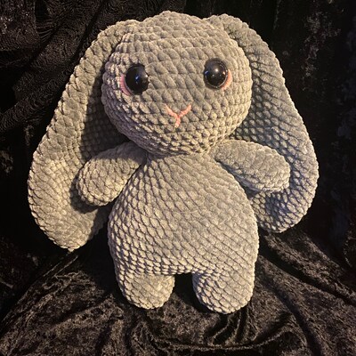 DIGITAL PATTERN: Chonky Bunny Crochet Plushie - Etsy
