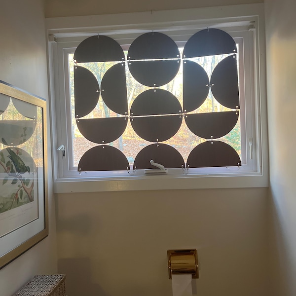 Room Divider Brown 1set of 24pcs Hanging Divider - Etsy