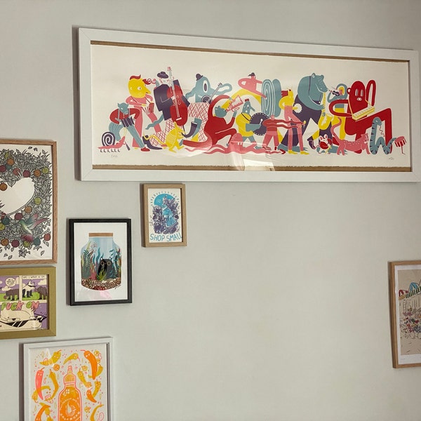 Thorns - A3 Risograph Print - Etsy