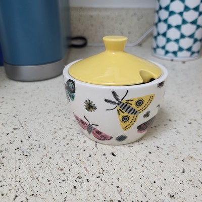 Handmade Ceramic Moth Pattern Teapot Designed in the UK by - Etsy