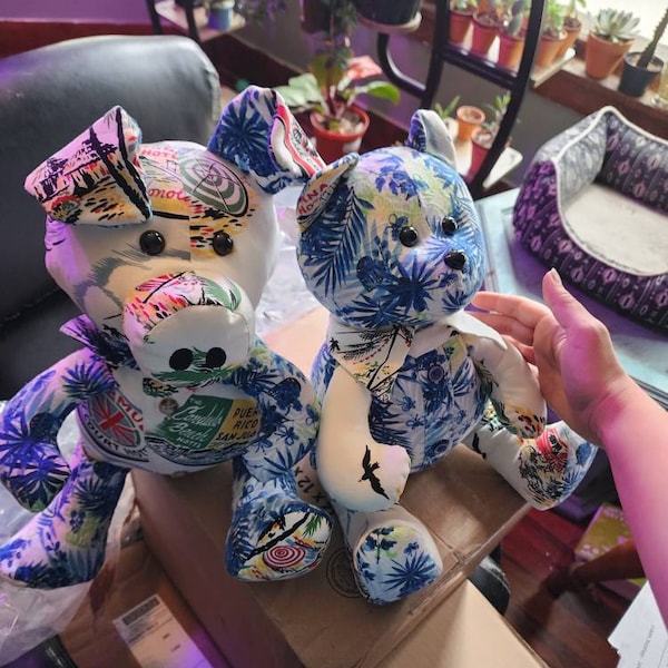 Memory Pig Made From a Loved Ones Clothing - Etsy