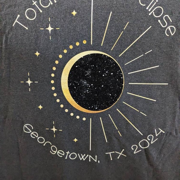 Custom Total Solar Eclipse Shirt | Path of Totality Shirt | Countdown ...