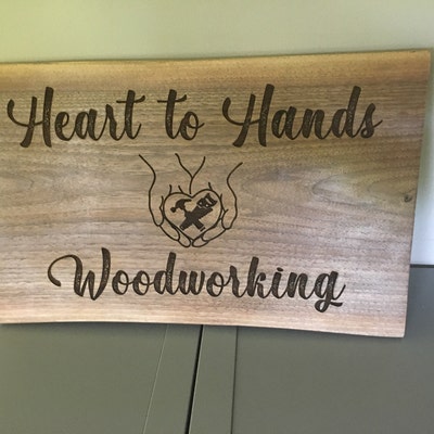 Personalized Sign, Live Edge Wood, Last Name Sign, Home Decor ...