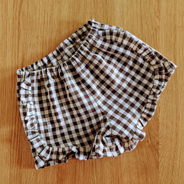 Ruffle Shorts PDF Sewing Pattern/a4/a0/projector Files - Bebekins ...