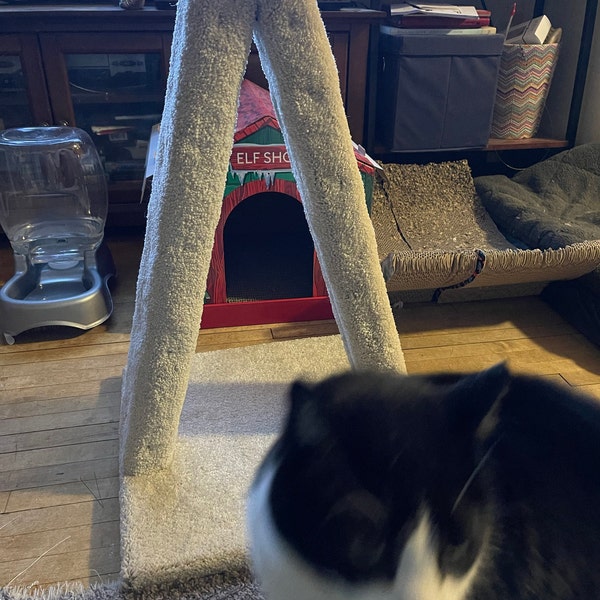 A-frame Cat Scratch Post/scratching Post/cat Scratcher/kitten/scratcher ...