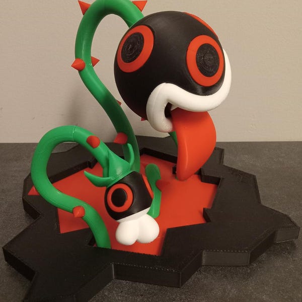 Bomb-omb Paper Mario 3D Printed Desk-sized Figures (3 Count) - Etsy