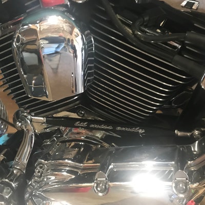 Custom Harley Davidson Shift Rod Engraved Linkage One of a Kind ...