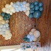 122/182pcs Dusty Blue Grey Balloon Garland Kit Macaron Beige - Etsy