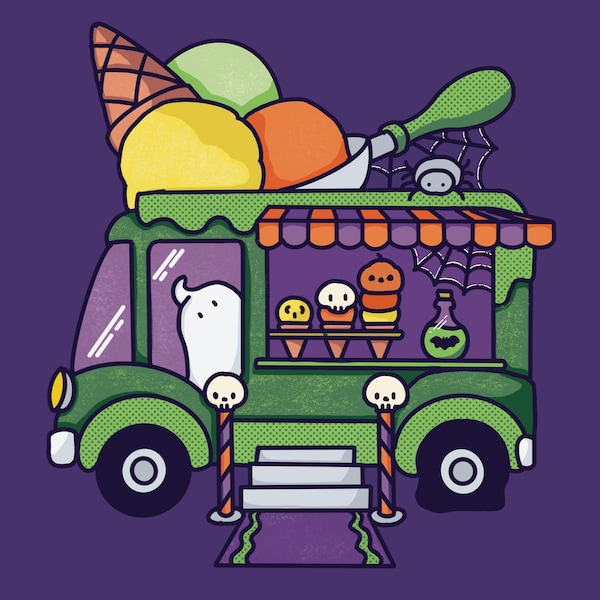 Halloween Coloring Pages, 40 Cute, Cozy, Spooky Vibes Illustrations ...