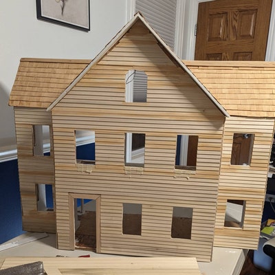 1/2 Wood Lap Siding Dollhouse Miniature Siding - Etsy