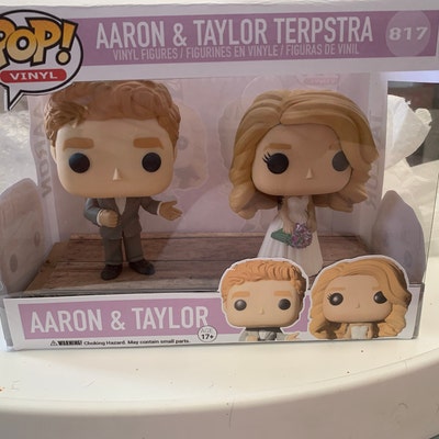 Two Custom Pop Figures Custom Pop Box, Wedding Cake Toppers ...