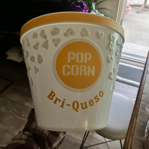 Ceramic Popcorn Kernel Storage Canister With Cork Lid 11 Ounce 3 ...