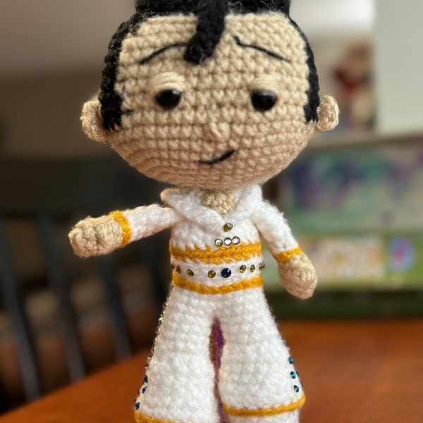 Elvis Presley Crochet Pattern, Amigurumi Pattern, PDF English Pattern ...