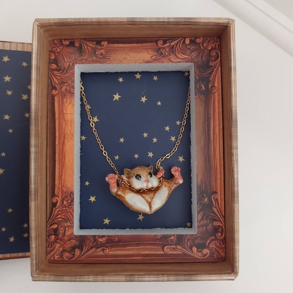 Hamster Necklace | Handcrafted Porcelain Jewelry | Camp Hollow ...