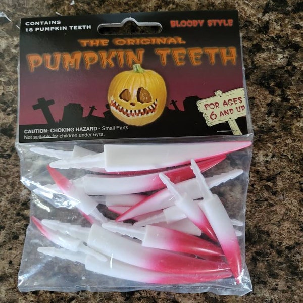 Special Edition Bloody Fangs 18 Pcs 4,lg, 6,med, 8,small - Etsy