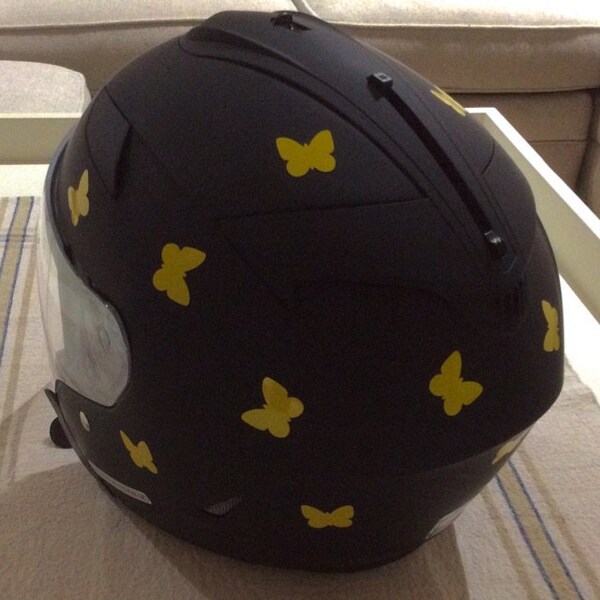 Reflective Butterfly Decals, Set of 15 Retro Reflective Butterfly Bike ...