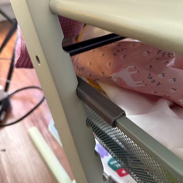 USA ONLY - Ikea Adapter Set - Stokke Tripp Trapp - for Trofast Metal ...