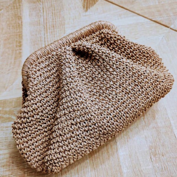 Braid Green Bag,knitting Braid Bag,luxury Stylish Crochet Bag,handmade ...