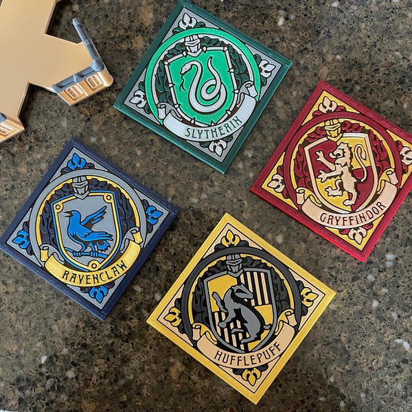 Colorful Compass Dials 3D Printed Novelty Coaster Sets - Etsy