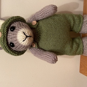 Elderberry Bunny PDF Knitting Pattern - Etsy