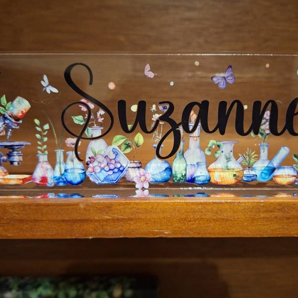 Personalized LCSW Desk Name Plate, LCSW Name Plate, LCSW Gift, Licensed ...