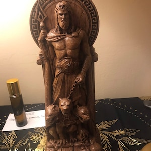 Hades, God, Greek Statue, King of the Underworld, Pagan, Wiccan, Wicca ...