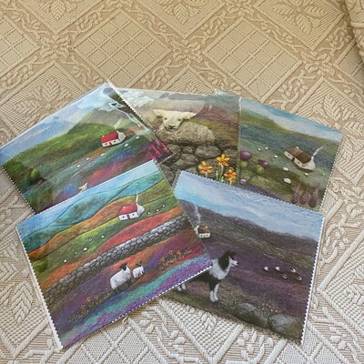 Sheep and Lamb Tin Small Round Storage Box With Scottish - Etsy