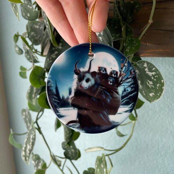 Possum Lover Gift, Opossum Backpack, Wildlife Rucksack, Nature Lover ...