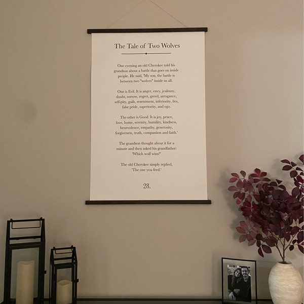 Customizable Book Page Sign | Canvas Hanging | Book Quote Print ...