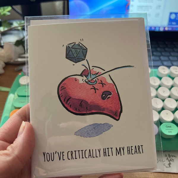 D&D Birthday Card - Birthday Gift for Boyfriend, Dungeons and Dragons ...