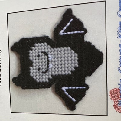 Halloween Bat Magnet-plastic Canvas Pattern-pdf Download - Etsy