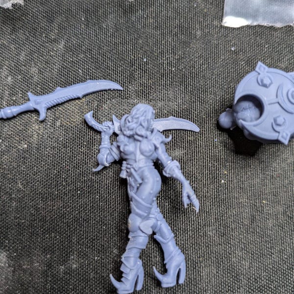 Evil Dwarf Sorcerer Lord on Beast of Bedlam - Fabelzel - Etsy